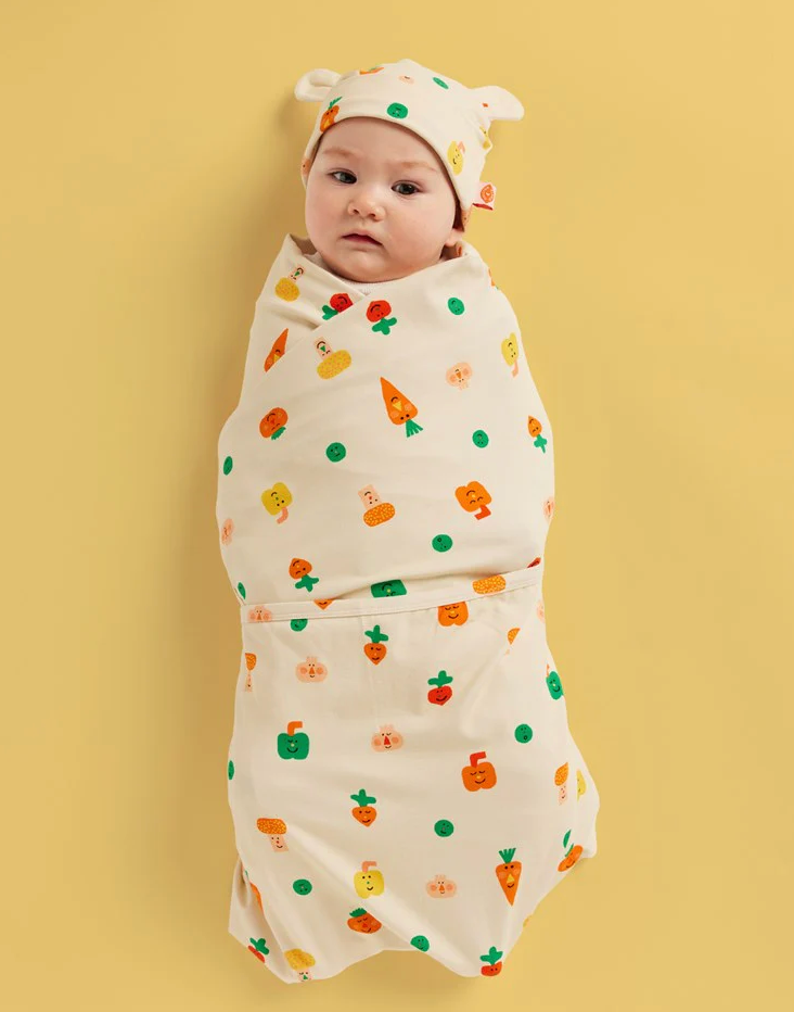 Teeny Tiny Veg Baby Wrap (Swaddle) – Marlbro House